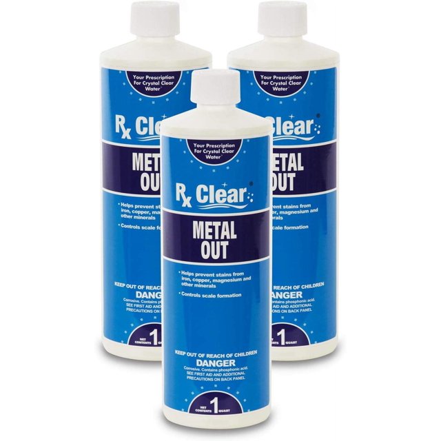 Rx Clear Stain Prevention Liquid, Scale Remover & Mineral Control for ...