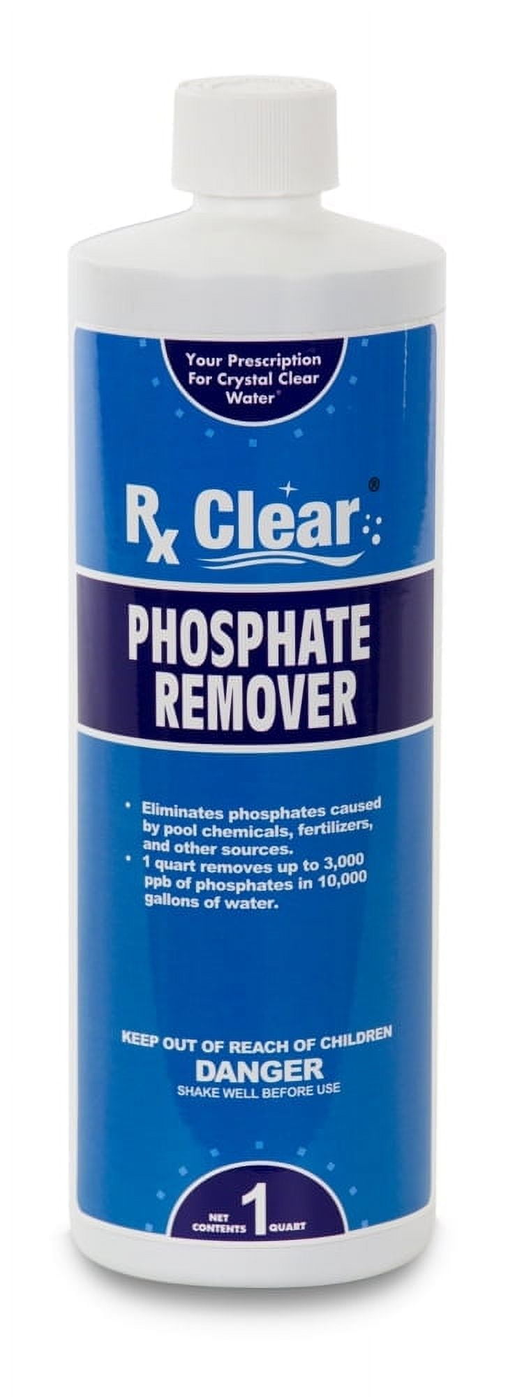 Rx Clear Phosphate Eliminator for Swimming Pools and Spas, Clarifier ...