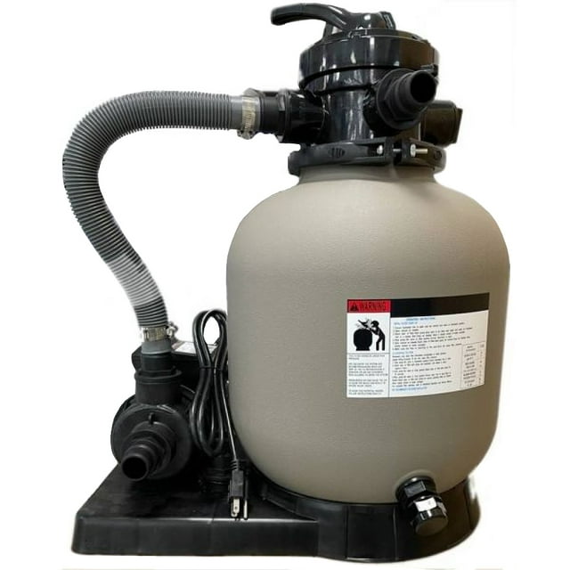 Rx Clear Radiant 14" Above-Ground Pool Sand Filter with 1/2 HP Extreme ...