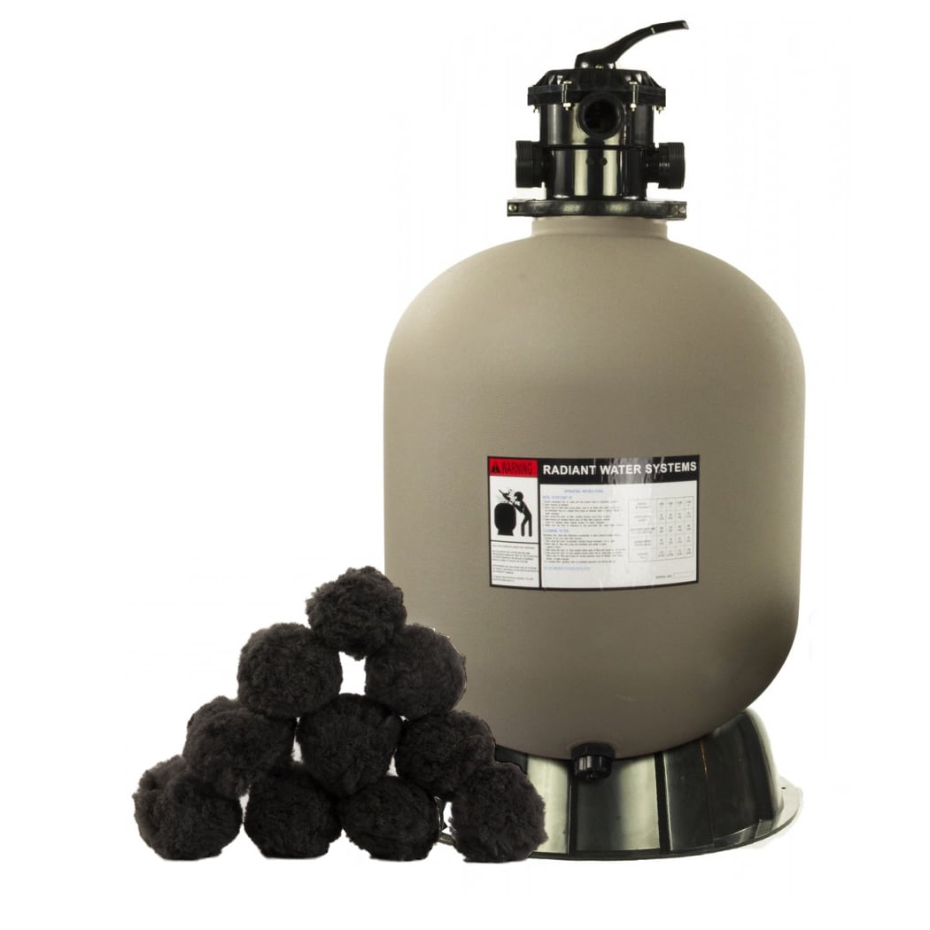 Rx Clear Sand Filter Kit, Includes 6 Boxes Black Luster, 24" - Walmart.com