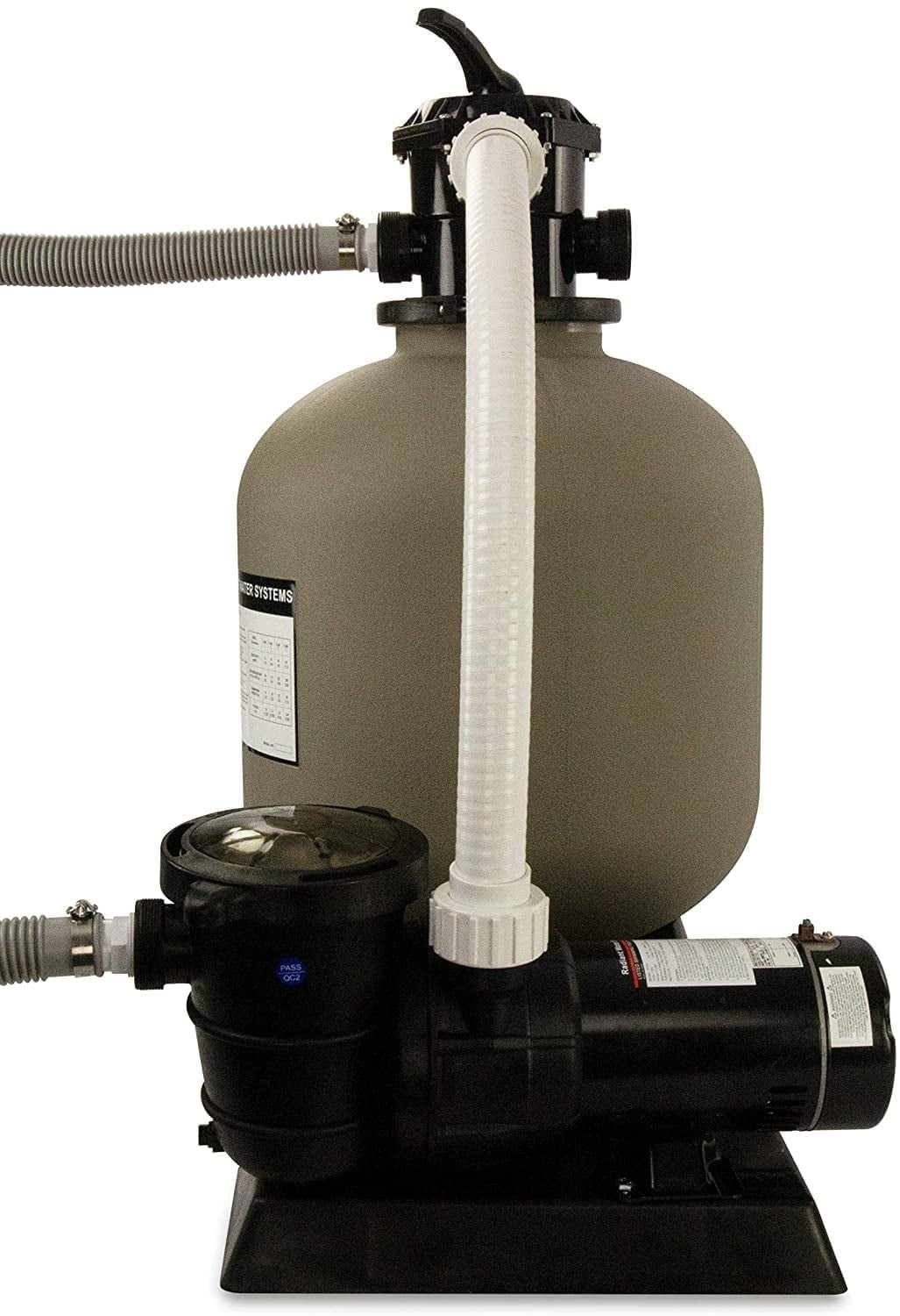 Rx Clear Sand Filter System with .90 THP Pump, Includes 4 Boxes of ...