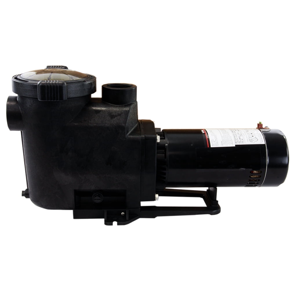 Rx Clear Silent-Flow 1 HP In-Ground Swimming Pool Pump with 2" Ports ...