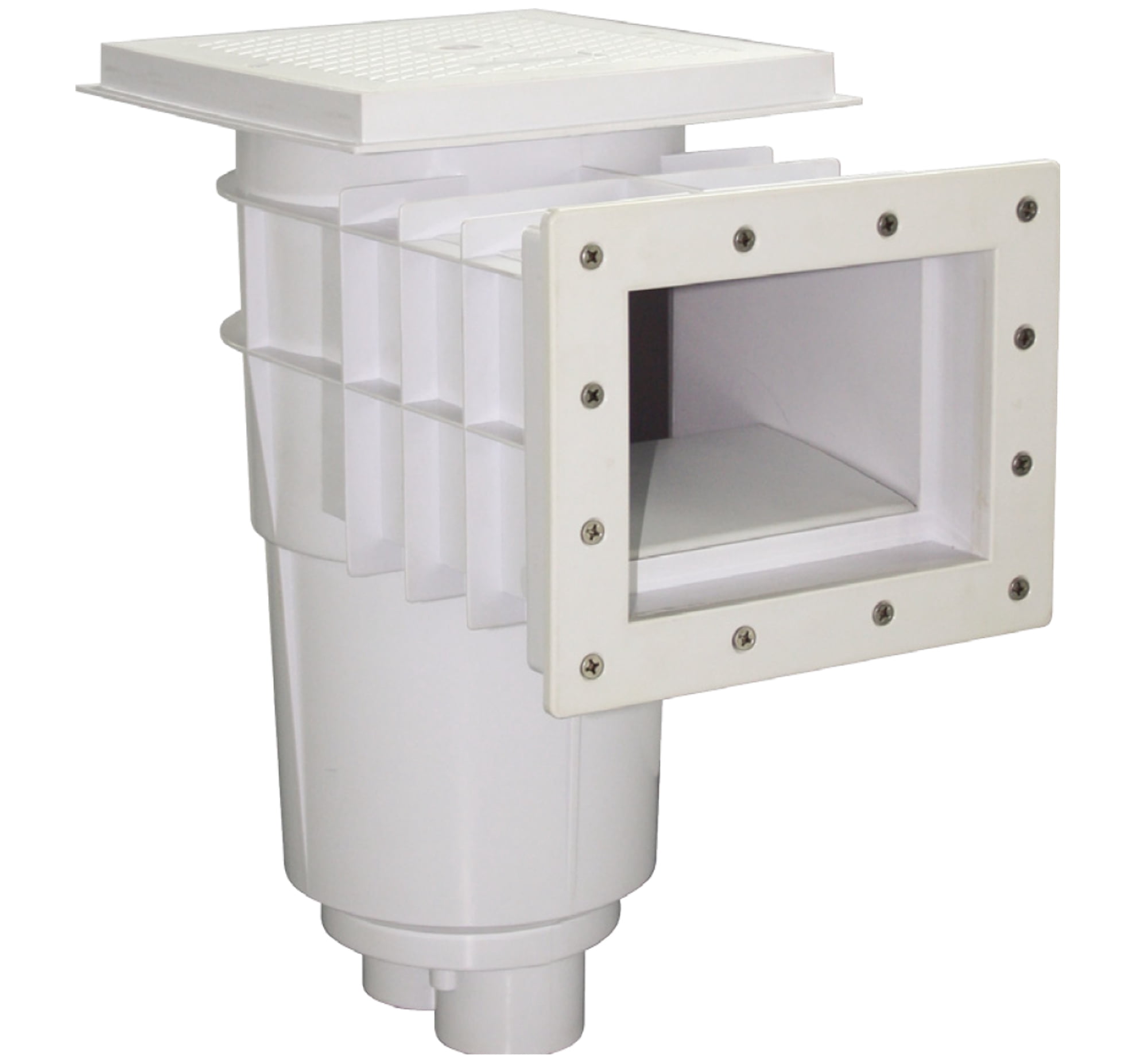 Rx Clear Swimming Pool Standard Thru-Wall Skimmer for Vinyl Liner In ...