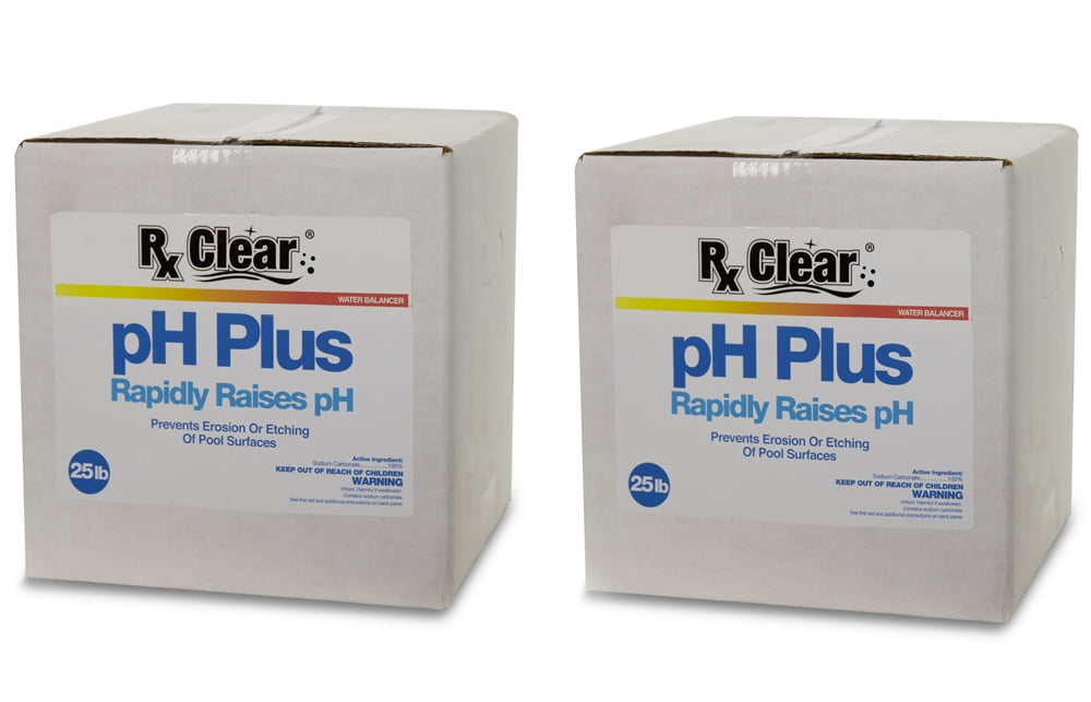 Rx Clear pH Plus Pool Chemical Care, Sodium Carbonate, Chlorine ...