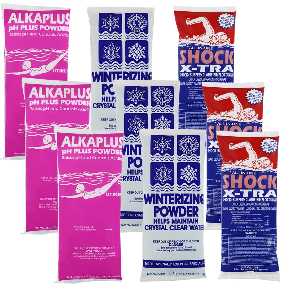 Rx Clear Winter Pool Closing Kits - Chlorine, Winterizing Chemicals ...