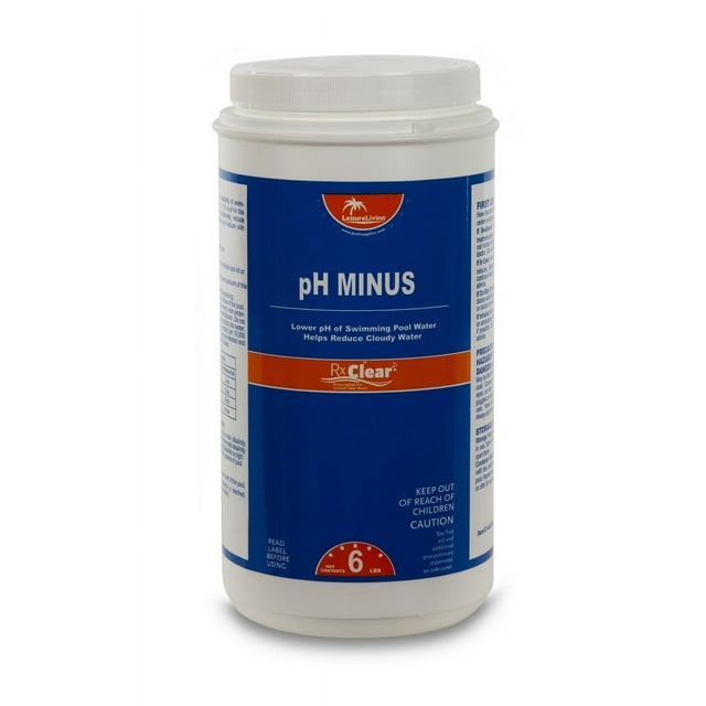 Rx Clear pH Minus Water Balancer for Swimming Pools, Granular Sodium ...