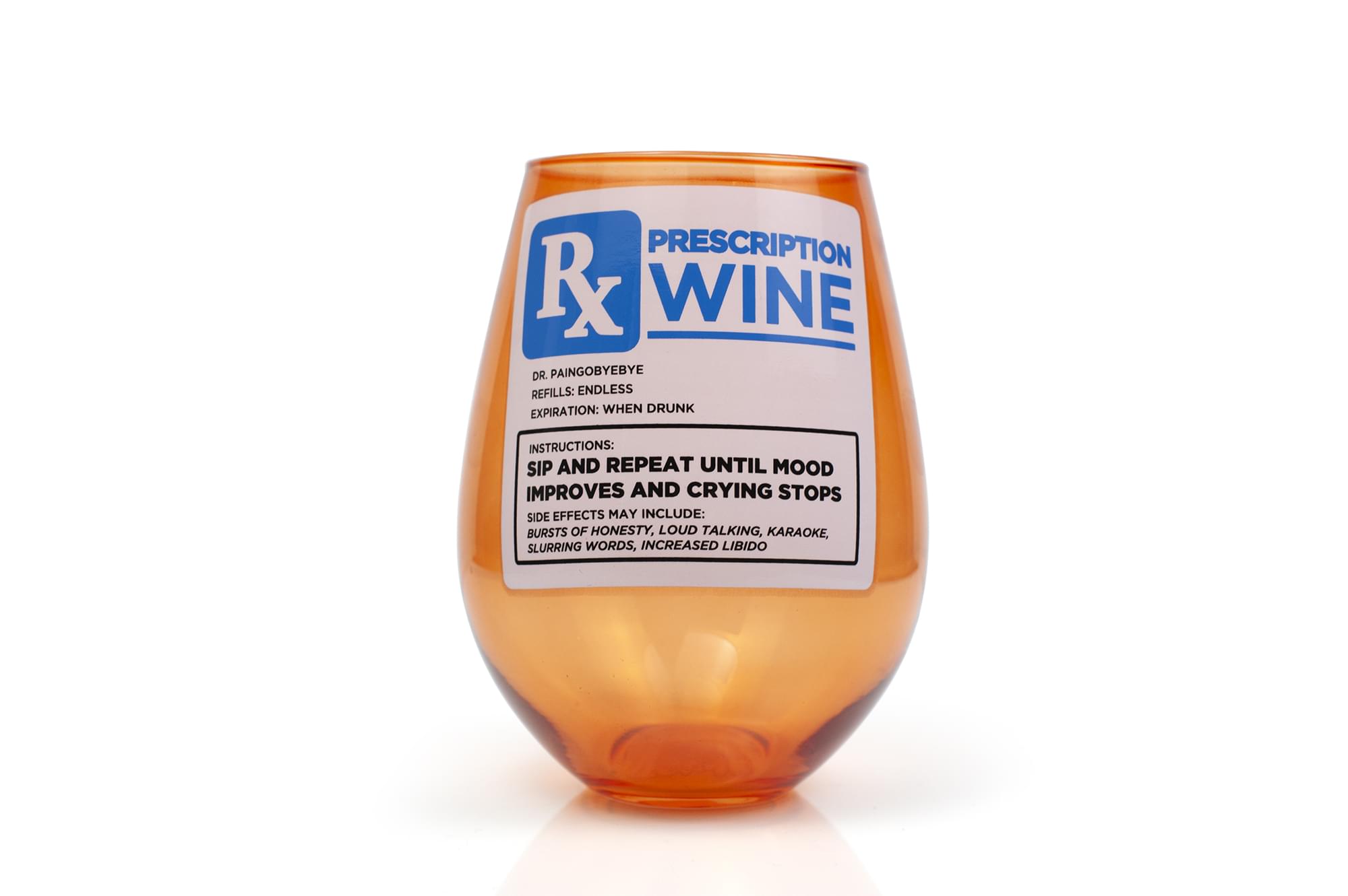 Prescription Wine Glass
