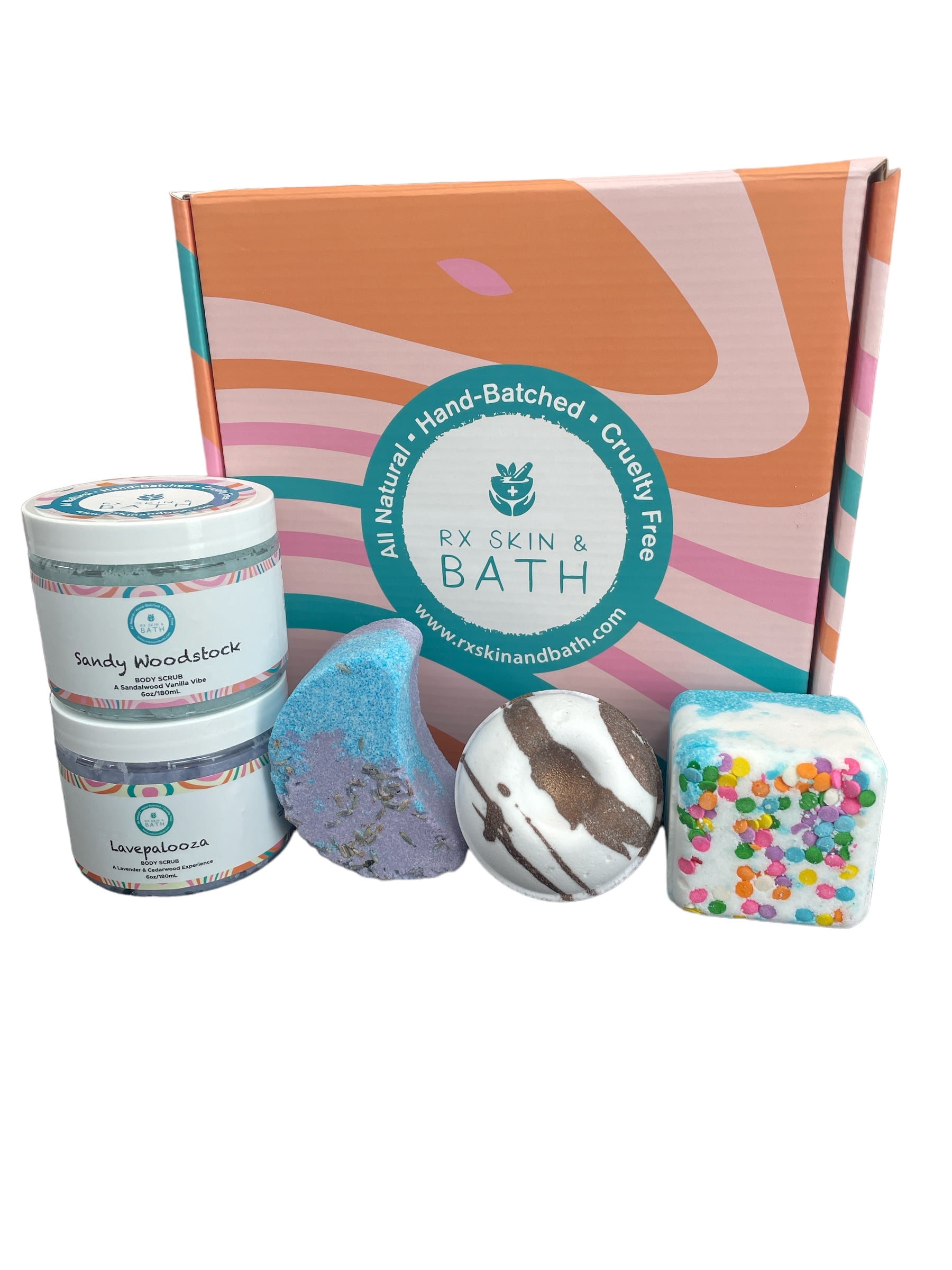 Rx Skin & Bath Netfizz and Chill Gift Box - Natural Skincare Set ...
