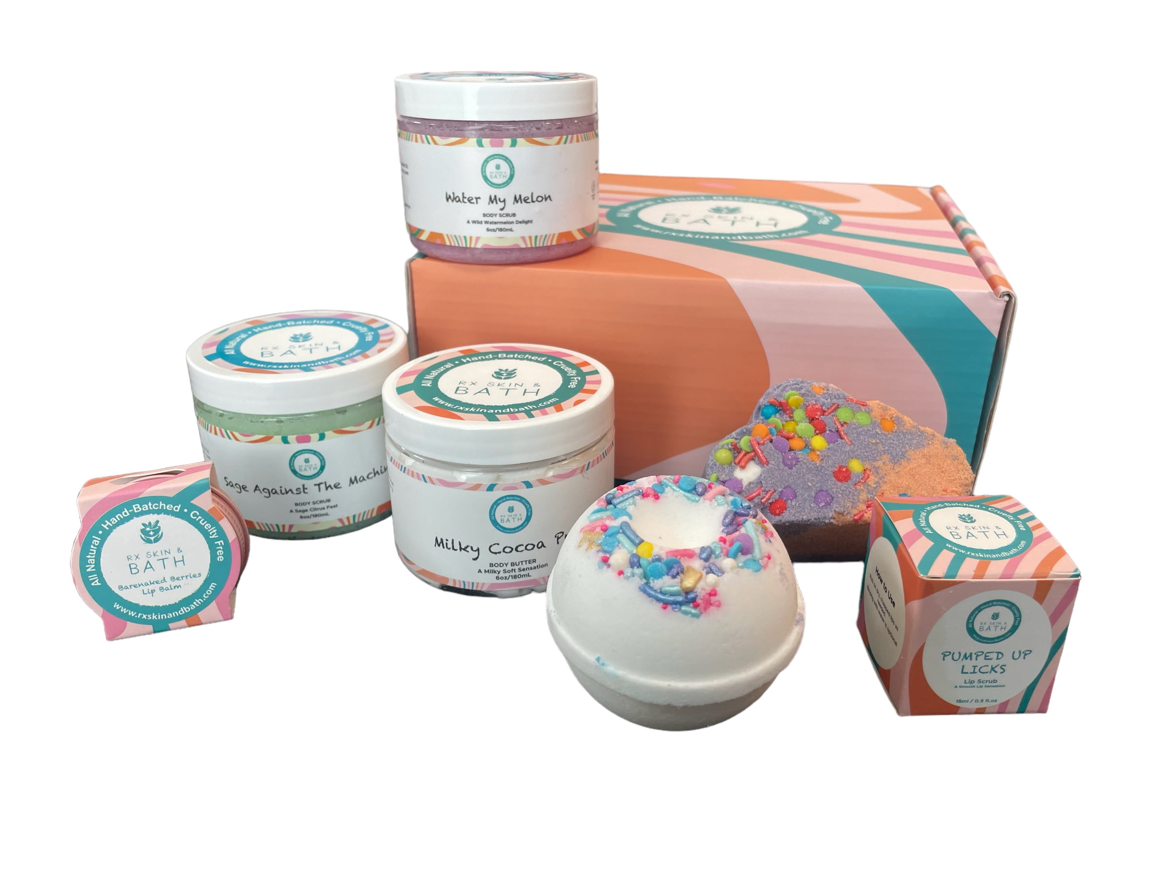 Rx Skin & Bath The OG Gift Box - Natural Skincare Set - Walmart.com