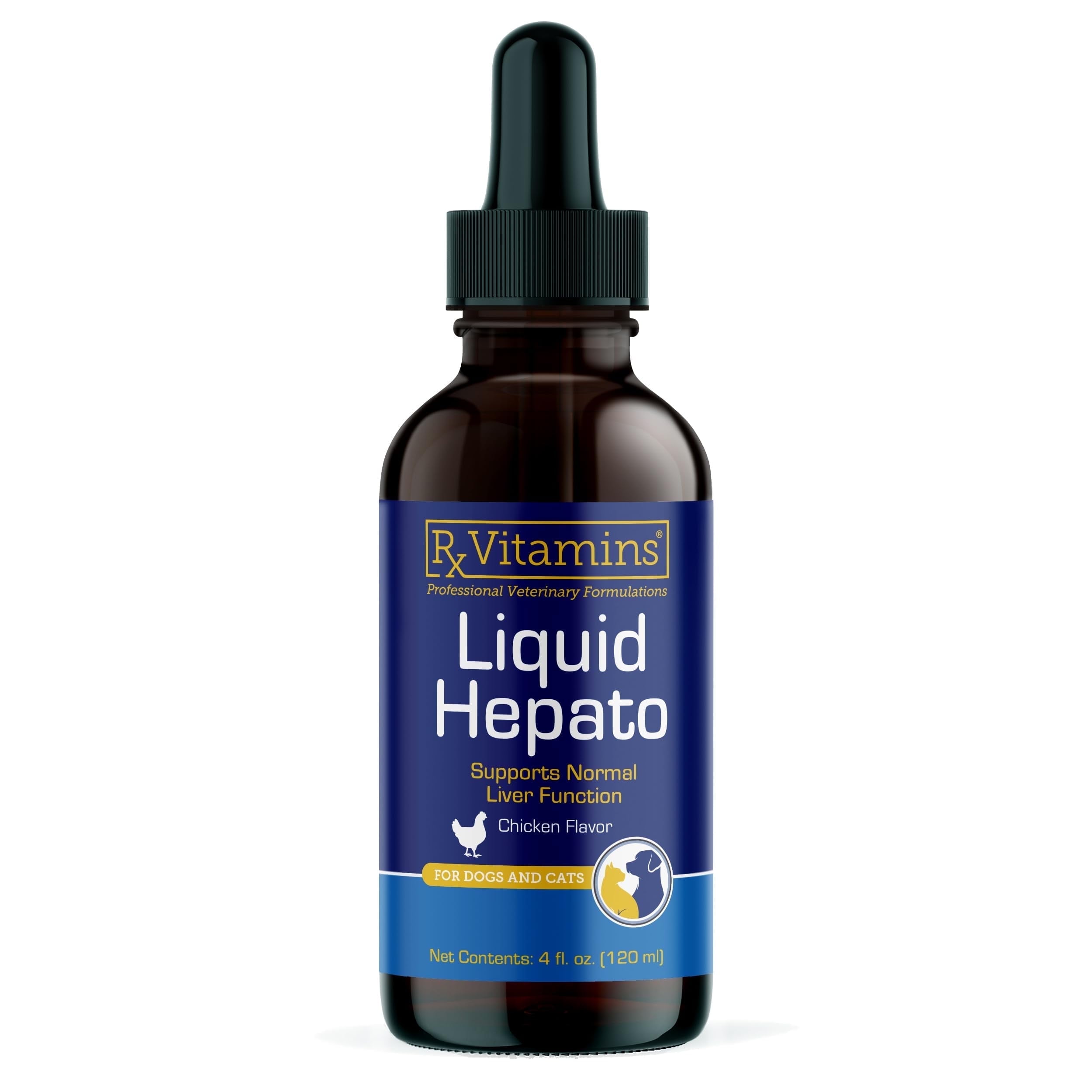 Rx Vitamins Liquid Hepato - Liquid Liver Support Supplement with Milk ...