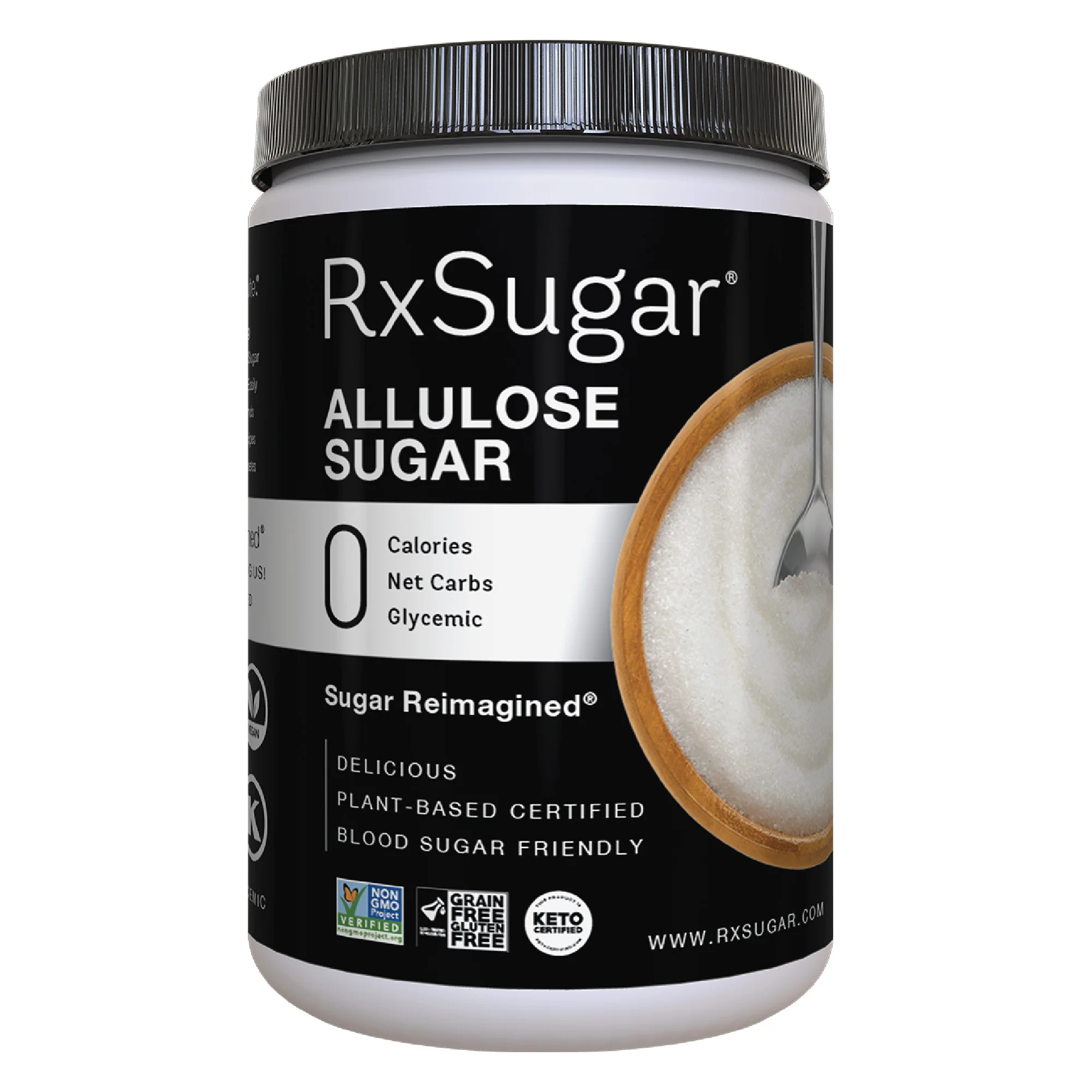 Swerve Zero Calorie Allulose Blend Granular Sugar Replacement Sweetener ...