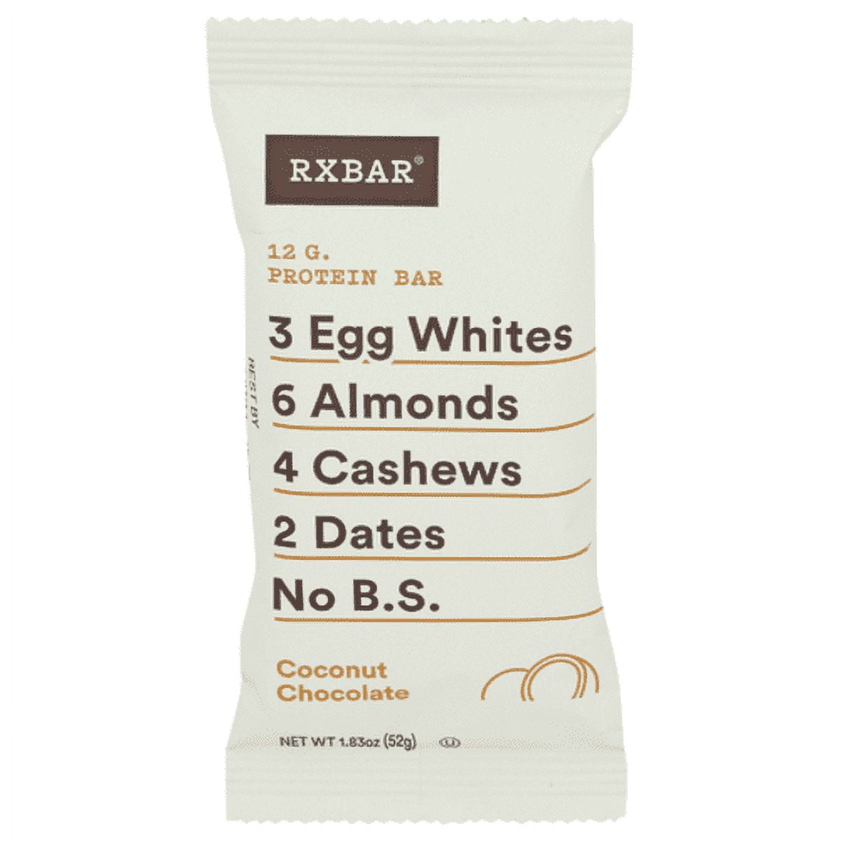 Rxbar Coconut Chocolate Protein Bar 1.83 oz - Pack of 3 - Walmart.com