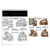 Rxuiael Stamps and Cutting Dies Sets for 2025-2026 Stamps Dies Card ...