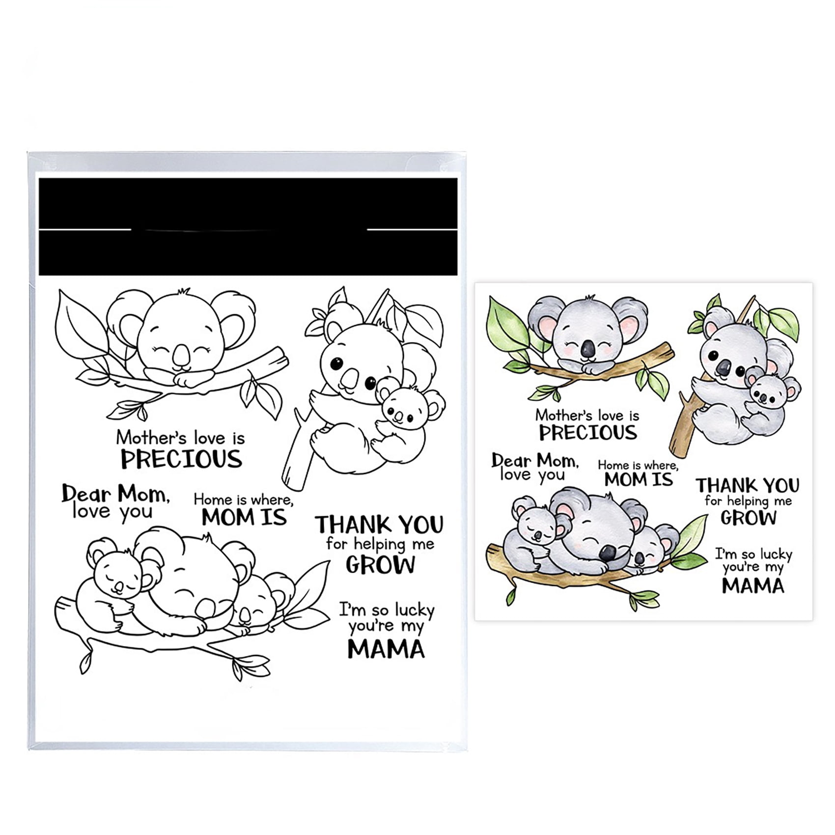 Rxuiael Stamps and Cutting Dies Sets for 2025-2026 Stamps Dies Card ...