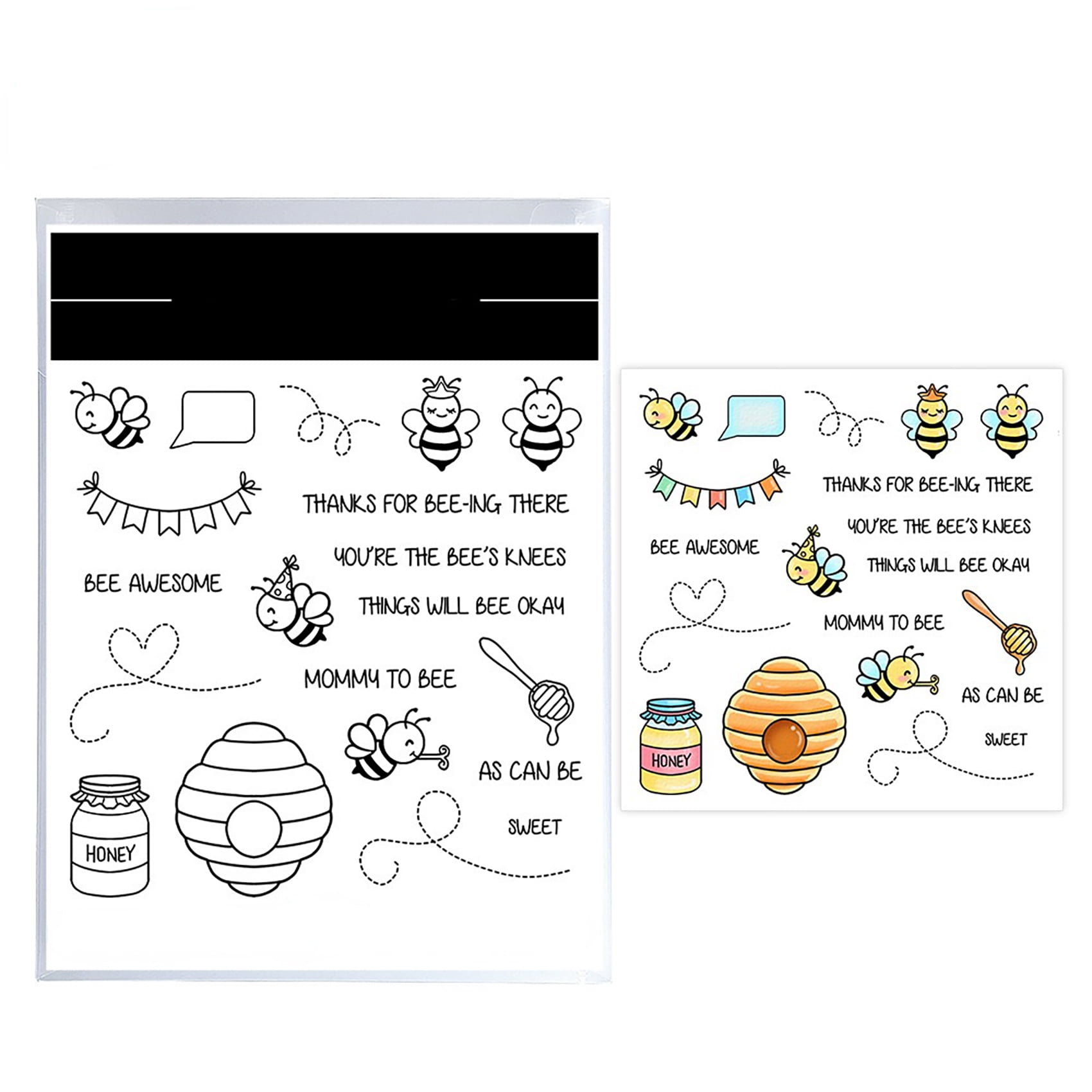 Rxuiael Stamps and Cutting Dies Sets for 2025-2026 Stamps Dies Card ...