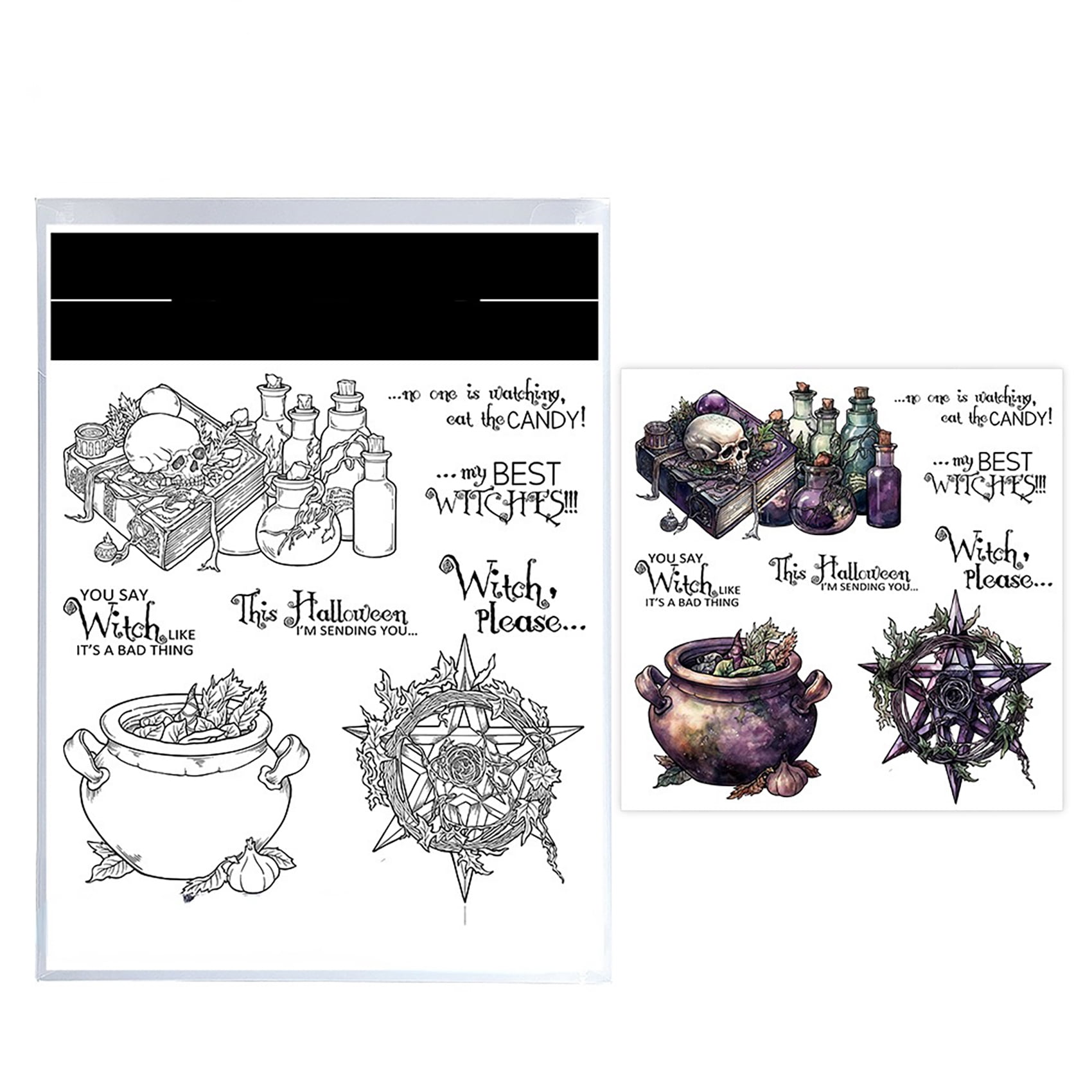 Rxuiael Stamps and Cutting Dies Sets for 2025-2026 Stamps Dies Card ...