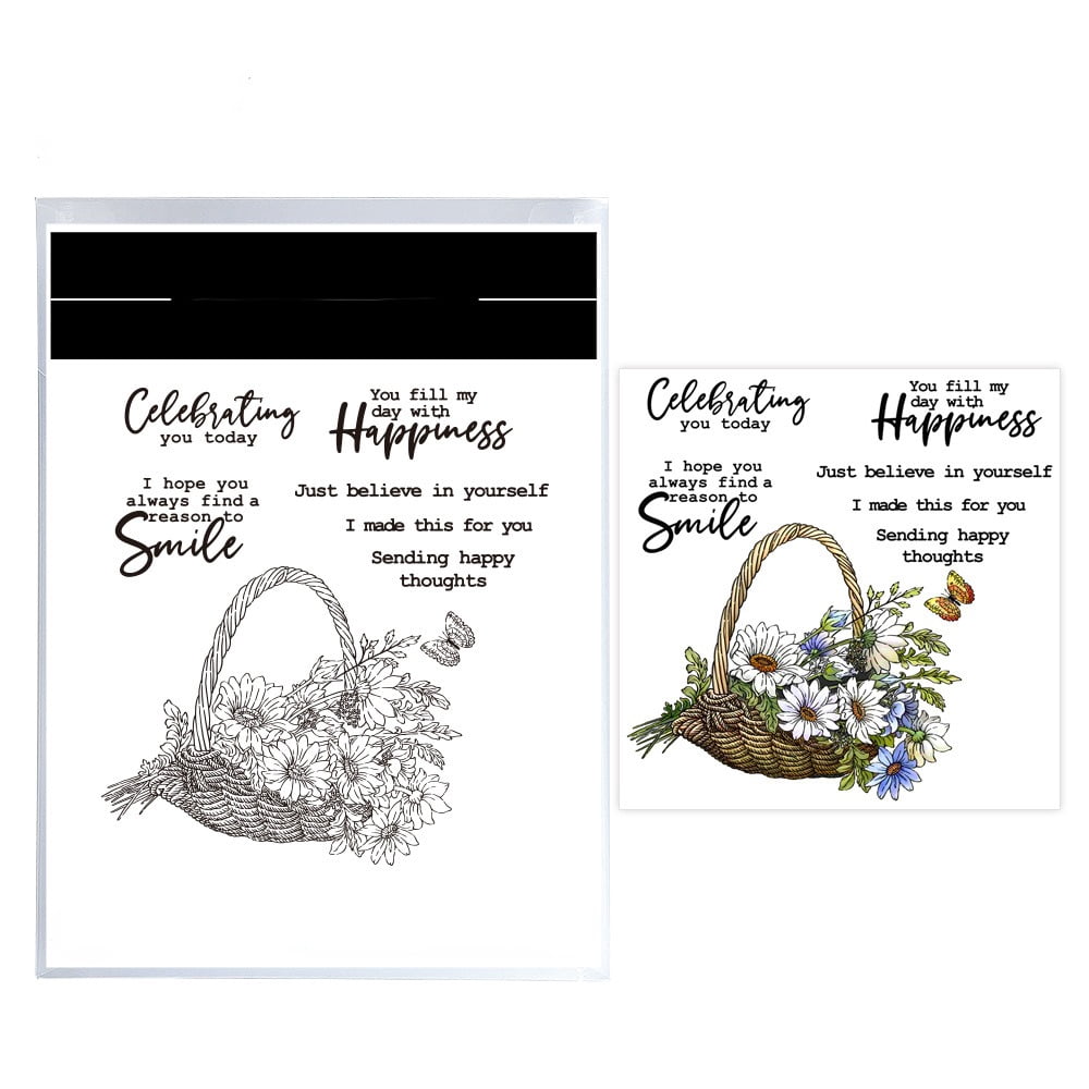 Rxuiael Stamps and Cutting Dies Sets for 2025-2026 Stamps Dies Card ...