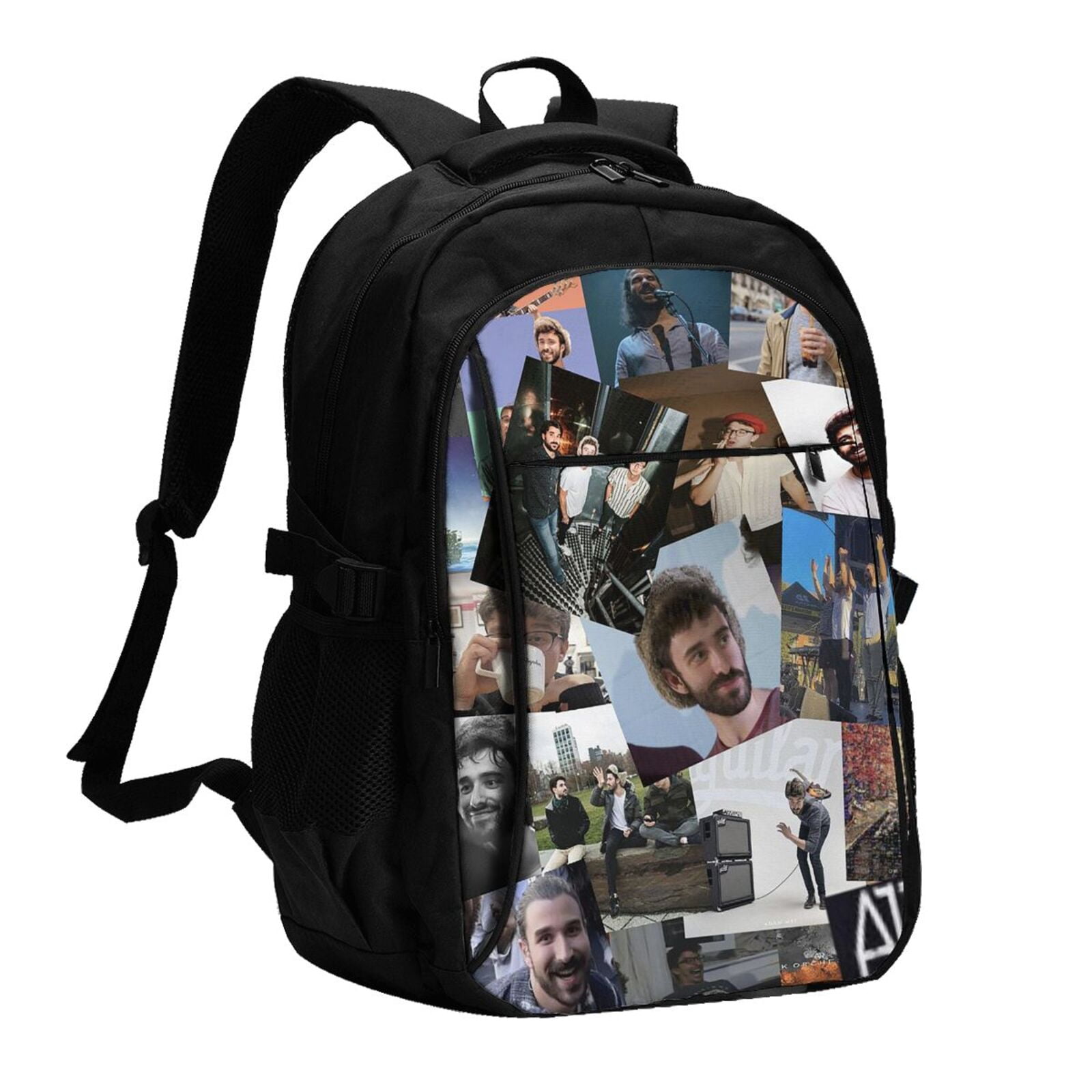 Ryan AJR Adam Backpack with USB Charging Port for Men Women Lightweight ...