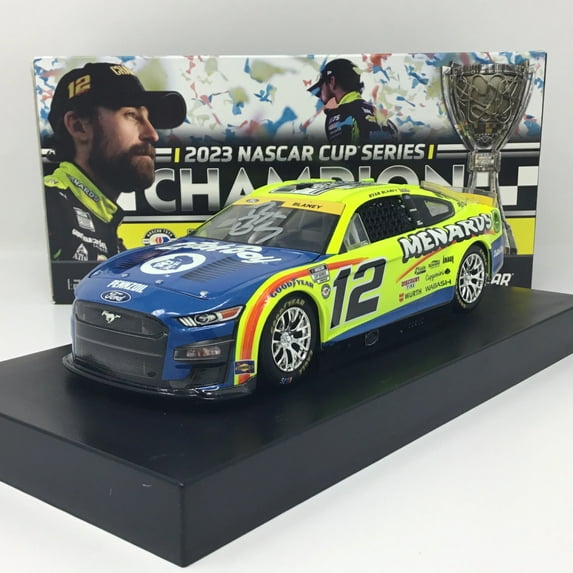Ryan Blaney 2023 Menards Dutch Boy Cup Series Champion 1:24 Autographed ...