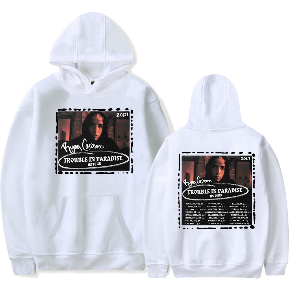 Ryan Caraveo Trouble In Paradise US Tour 2024 2024 Hoodie Unisex Casual ...