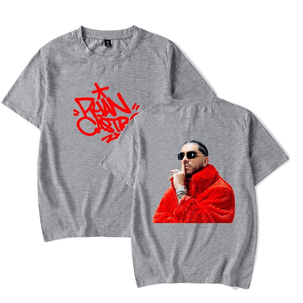 Ryan Castro Merch T-shirt Hip Hop Short Sleeve Mens Womens Tees Fashion ...