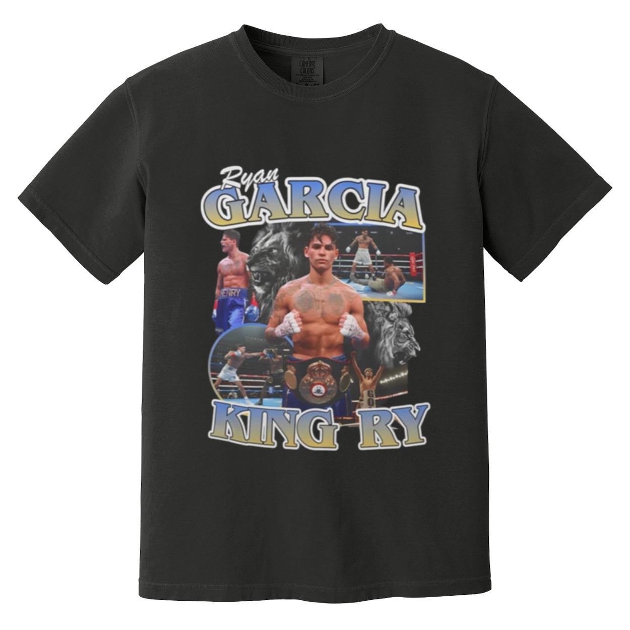 Ryan Garcia Comfort Color T-shirt with Boxing Legend Athletic Fan ...