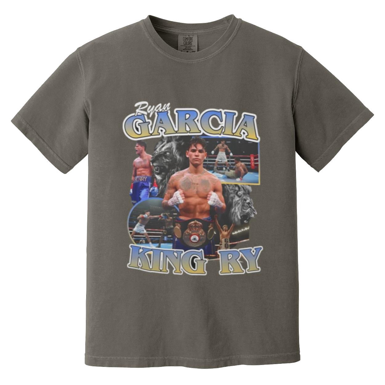 Ryan Garcia Comfort Color T-shirt with Boxing Legend Athletic Fan ...