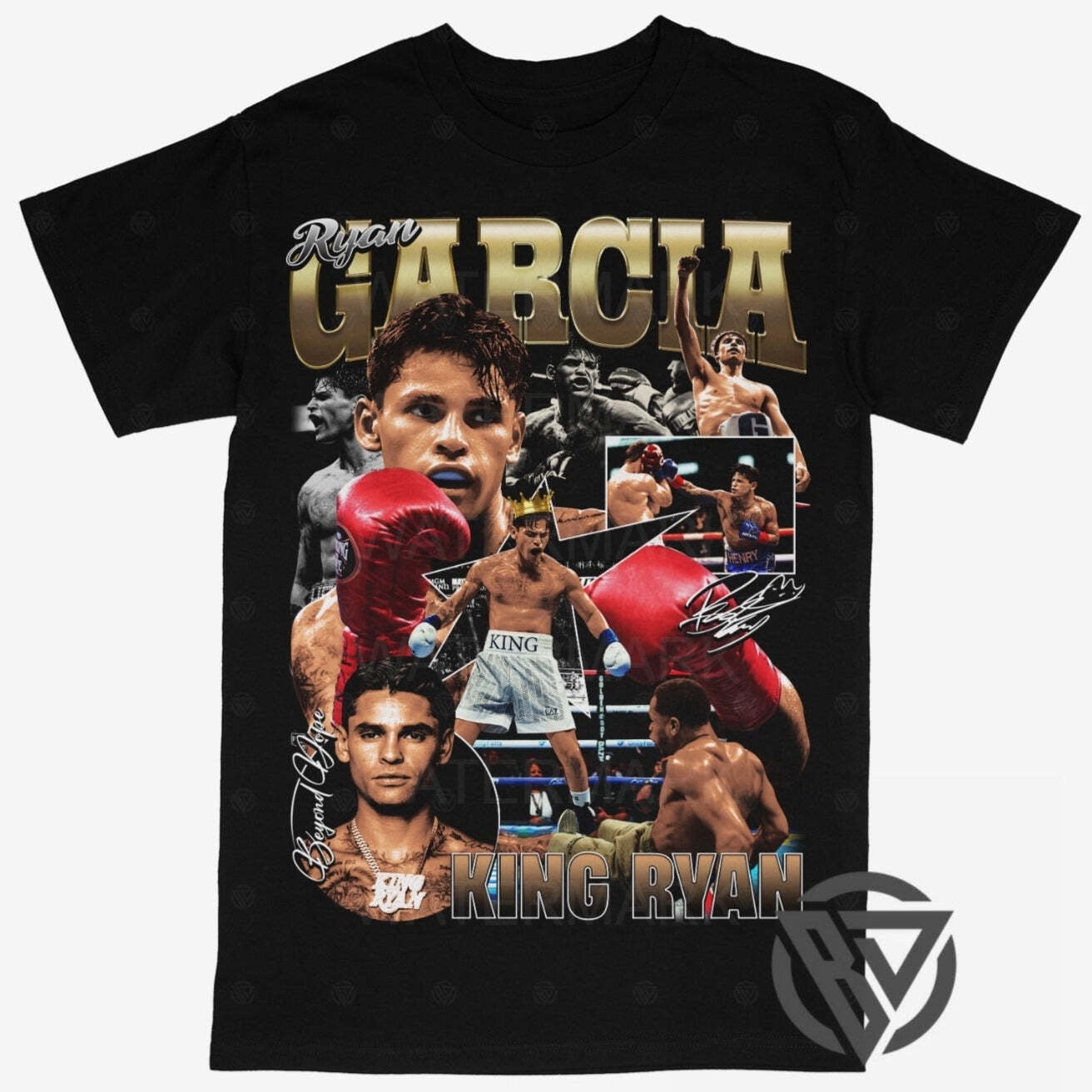 Ryan Garcia t-shirf Boxing Boxer Fighter Fighting Rap Style - Walmart.com