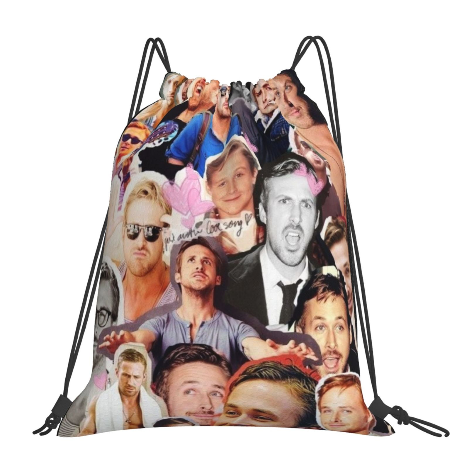 Ryan Gosling Drawstring Backpack Sport Gym Bag For Yoga Swimming ...