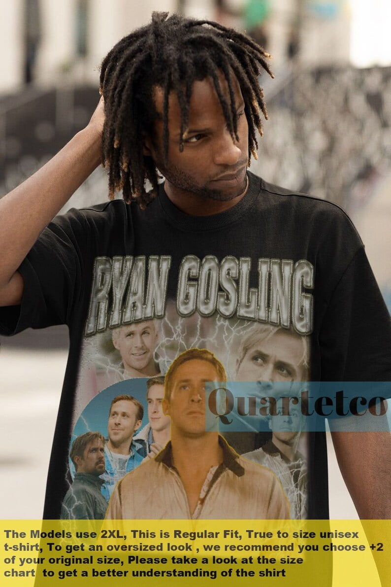 Ryan Gosling, Ryan Gosling Shirt, Ryan Gosling Retro Tshirt, Ryan ...