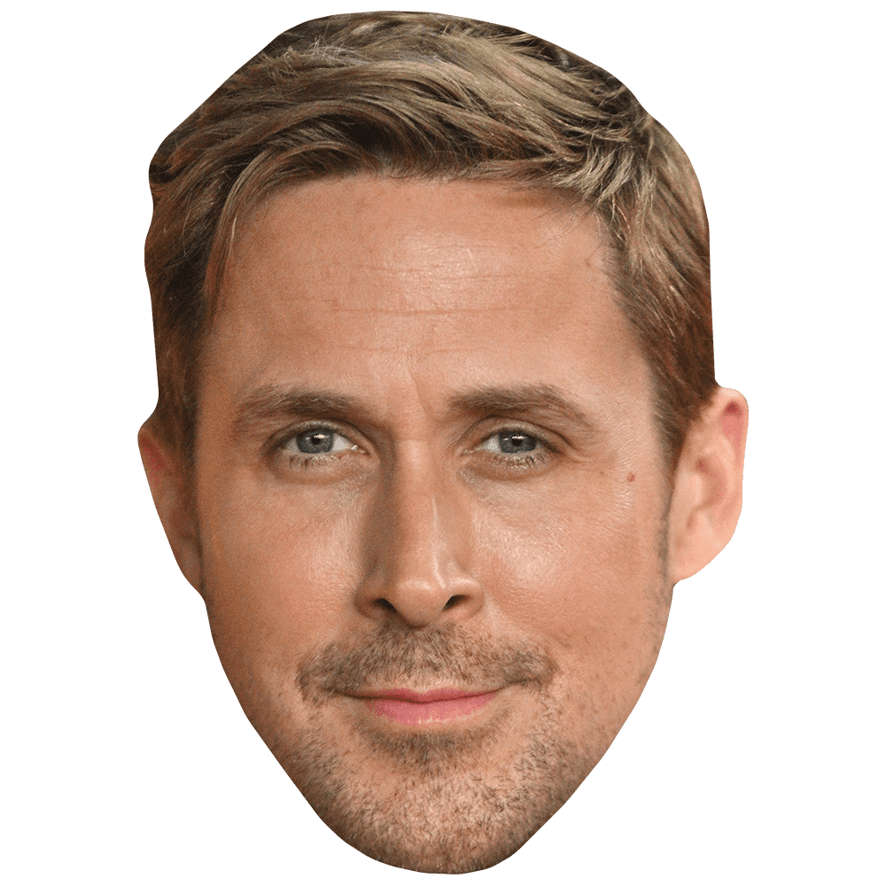 Ryan Gosling (Stubble) Flat Cardboard Face - Walmart.com