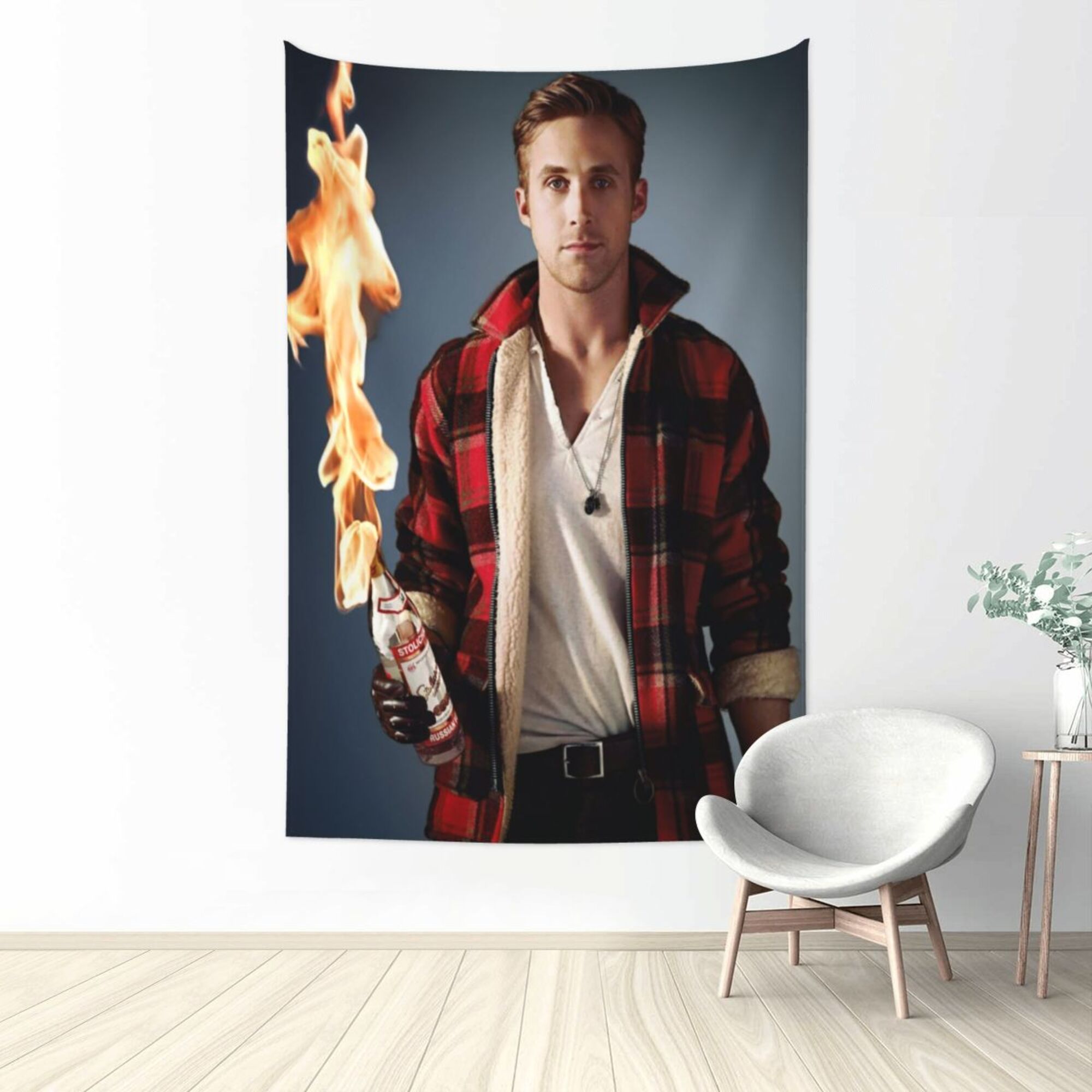 Ryan Gosling Tapestry Poster Printing Wall Hanging Tapestries Wall Art ...