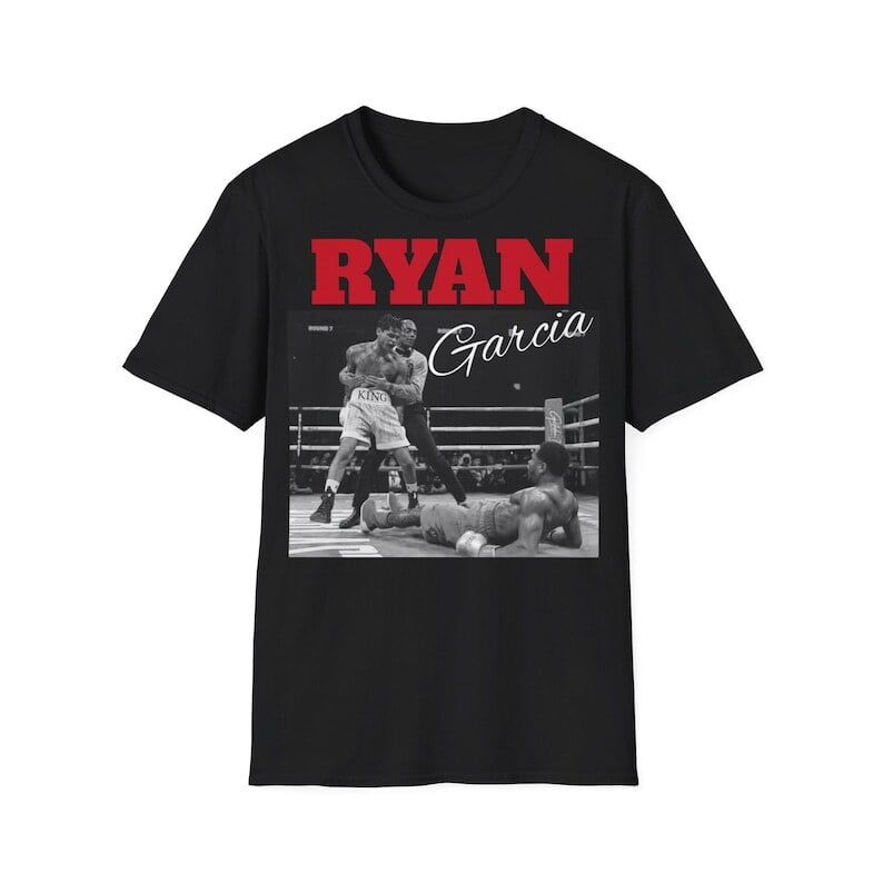 Ryan Gracia Ko Devin Haney t-shirt, Boxing tshirt, Ryan Garcia ko Mexican boxer - Walmart.com