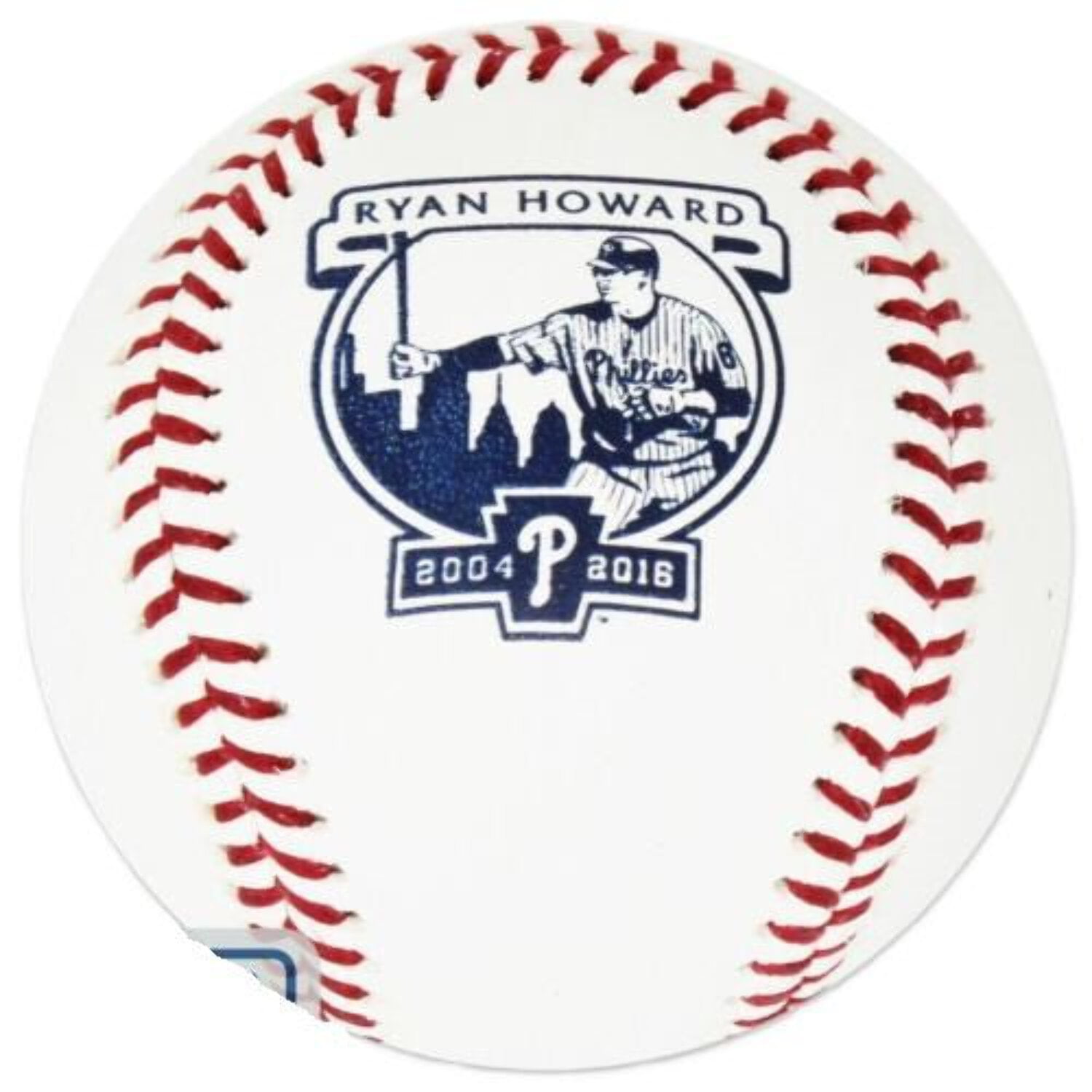 Ryan Howard 2004-2016 Phillies Retirement Official MLB Leather Game ...
