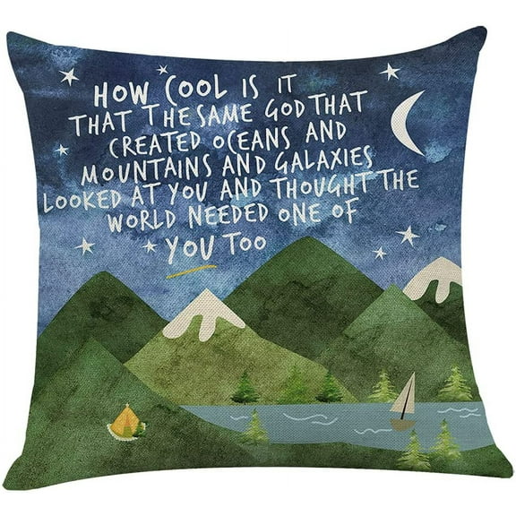 BANET Inspiring Gifts Cute Retro Flower Throw Pillow Cover Retro Flower ...