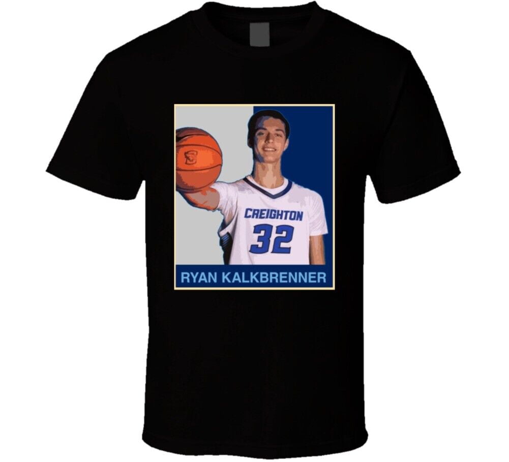 Ryan Kalkbrenner Action Shot March Creighton Basketball Fan T Shirt - Walmart.com