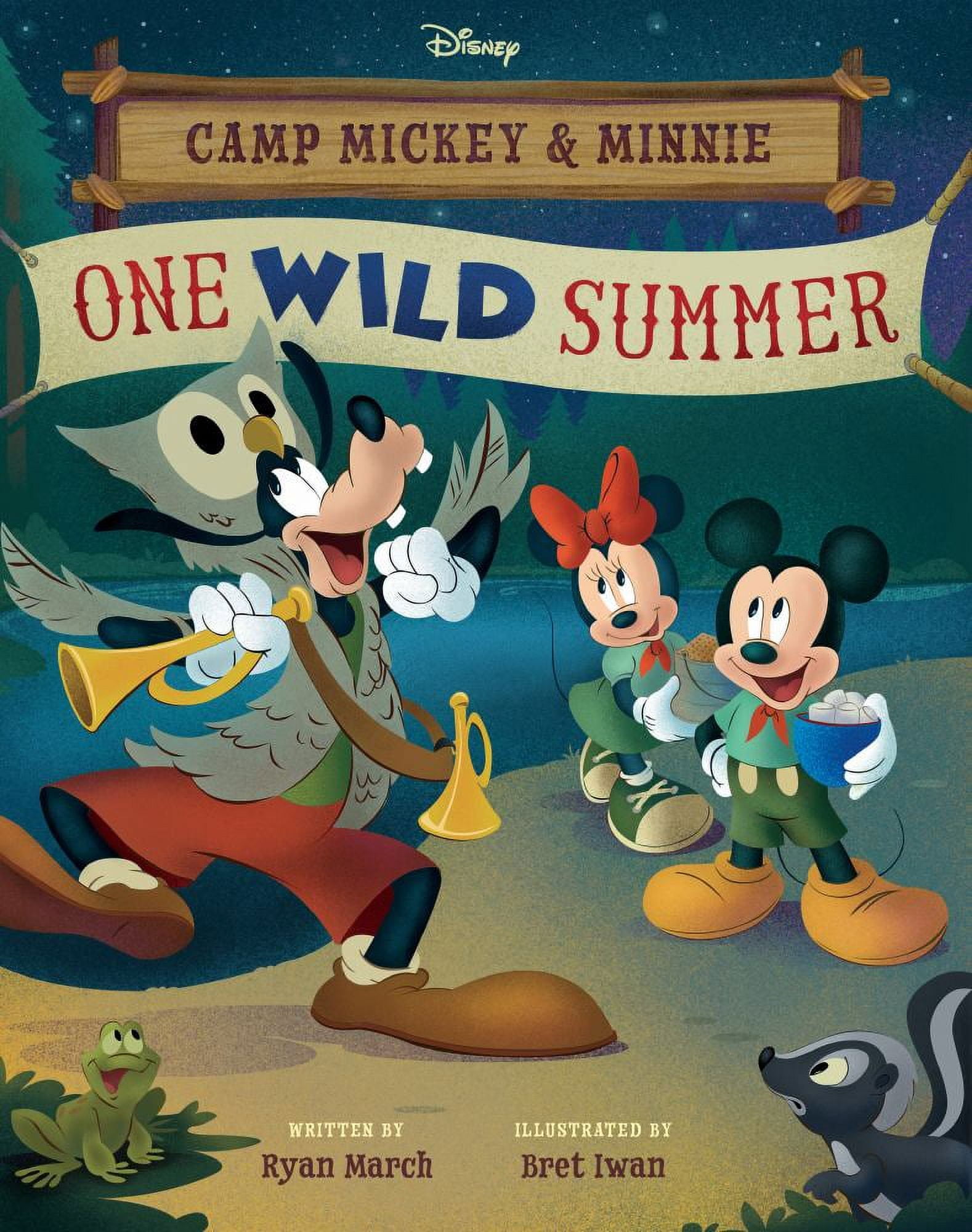 Ryan March: Camp Mickey and Minnie: One Wild Summer (Hardcover ...