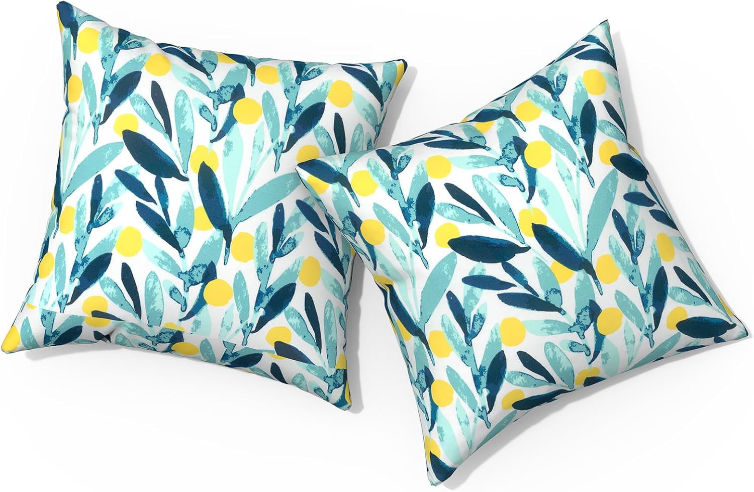 Ryan; Outdoor Pillows for Patio Furniture 18x18 inch, Square Outdoor ...