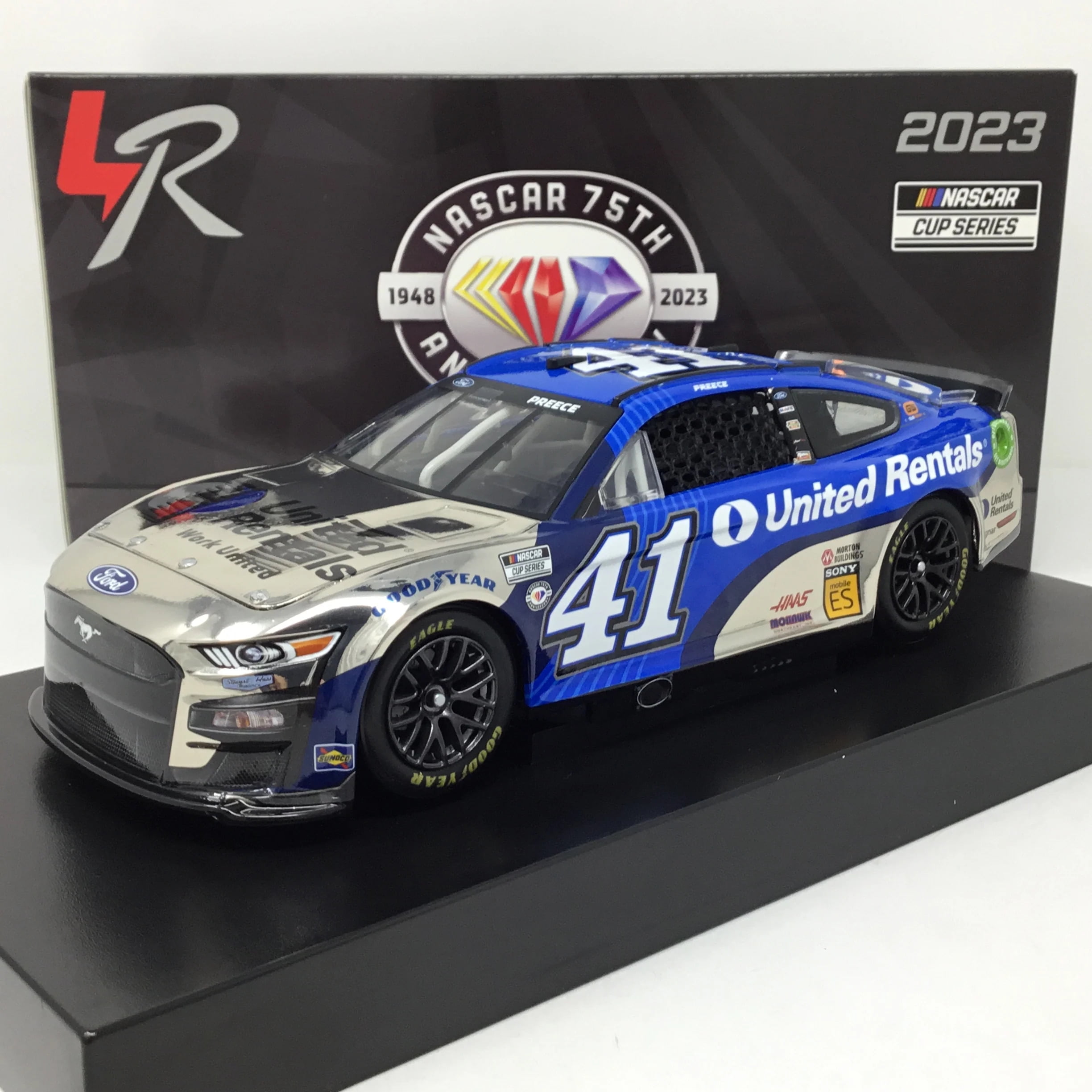 Ryan Preece 2023 United Rentals 1:24 Color Chrome Diecast - Walmart.com