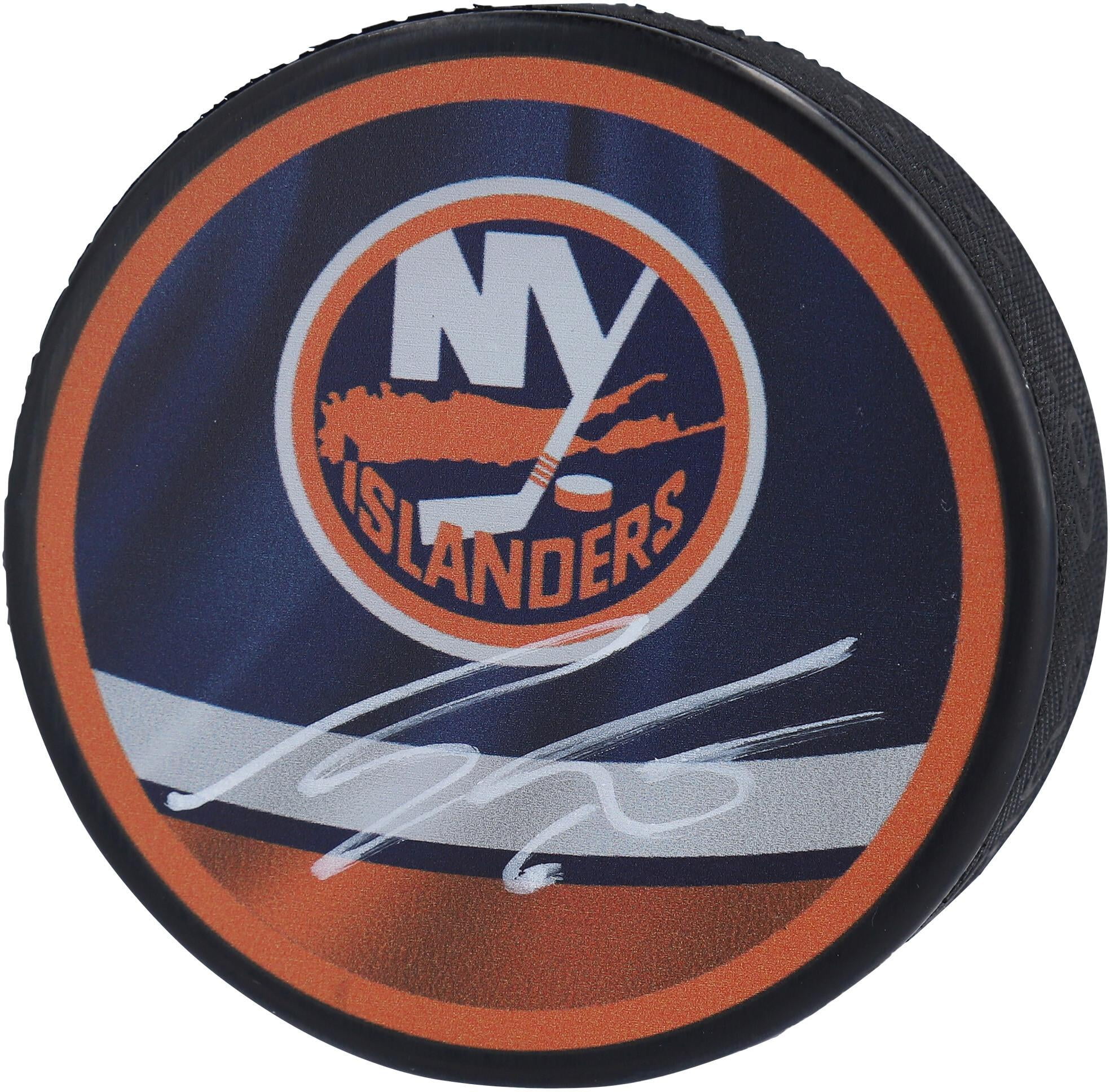 Ryan Pulock New York Islanders Autographed Reverse Retro Logo Hockey ...