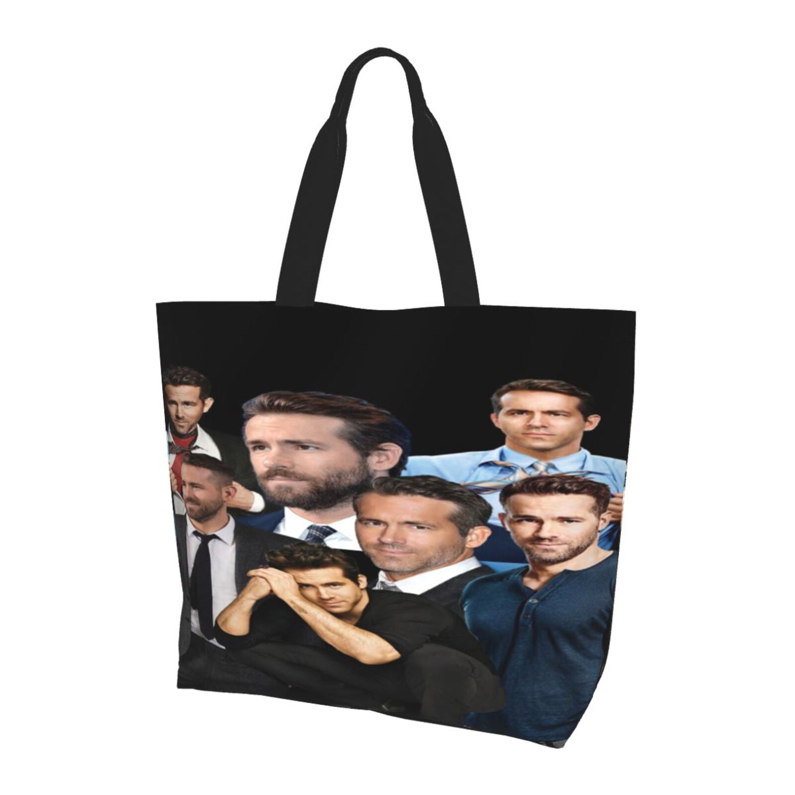 Ryan Reynolds Cute Extra Large Canvas Tote Bag for Gym Beach Travel ...