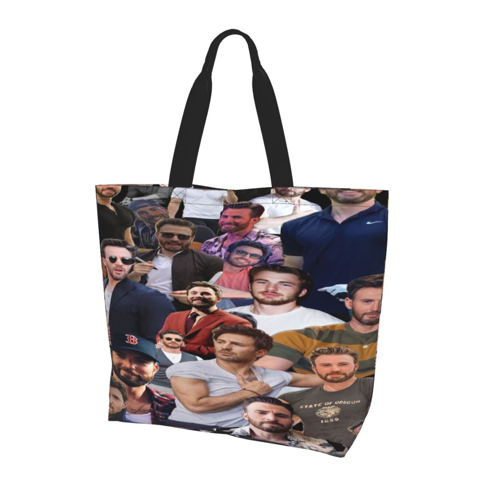 Ryan Reynolds Cute Extra Large Canvas Tote Bag for Gym Beach Travel ...
