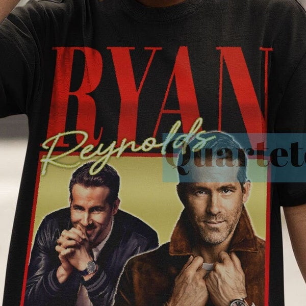 Ryan Reynolds, Ryan Reynolds Shirt, Ryan Reynolds Vintage Tshirt, Ryan ...