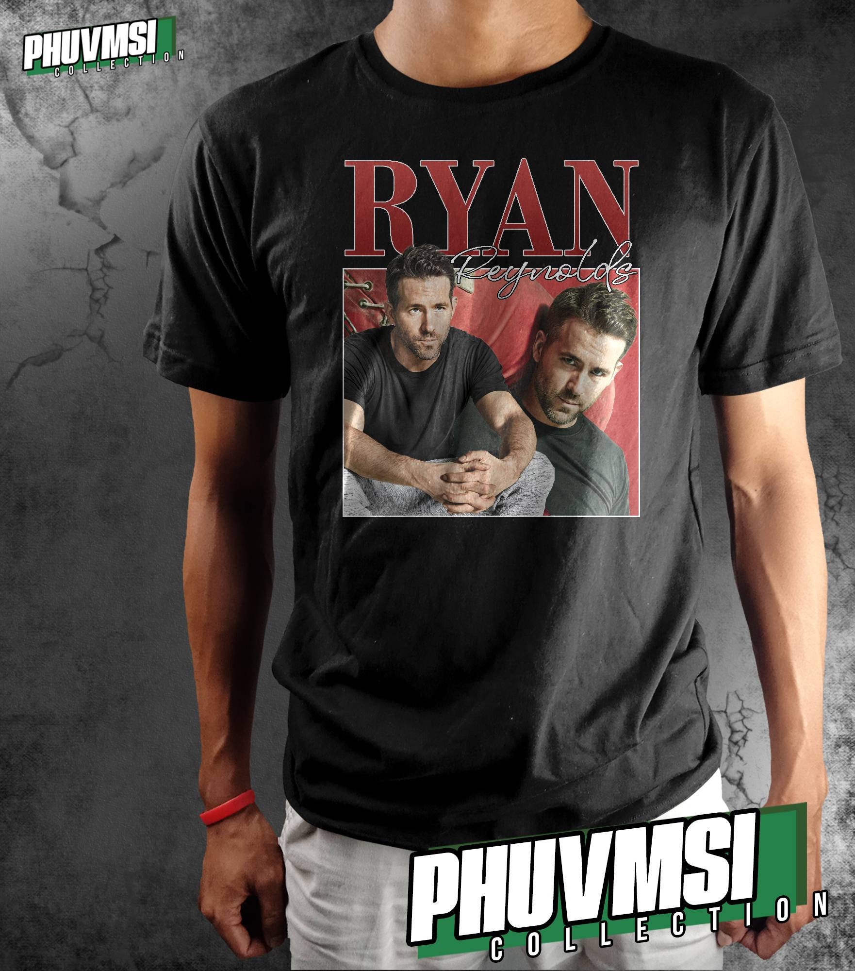 Ryan Reynolds shirt, Ryan Reynolds tshirt, Reynolds Homage tee, Ryan Reynolds merchandise actor ...