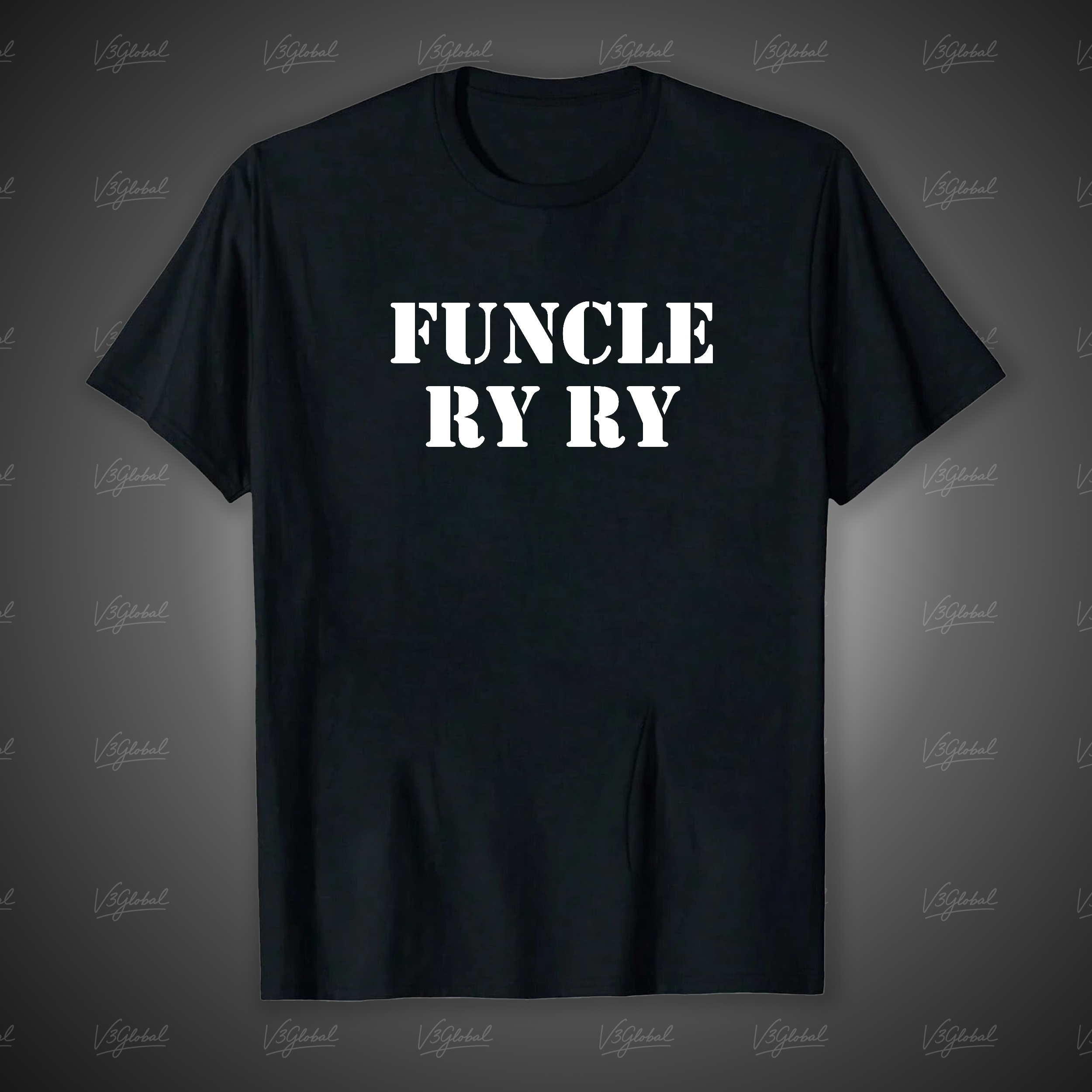 Ryan Seacrest Wearing a Funcle Ry Ry Graphic, a Funny Fan Unisex T ...