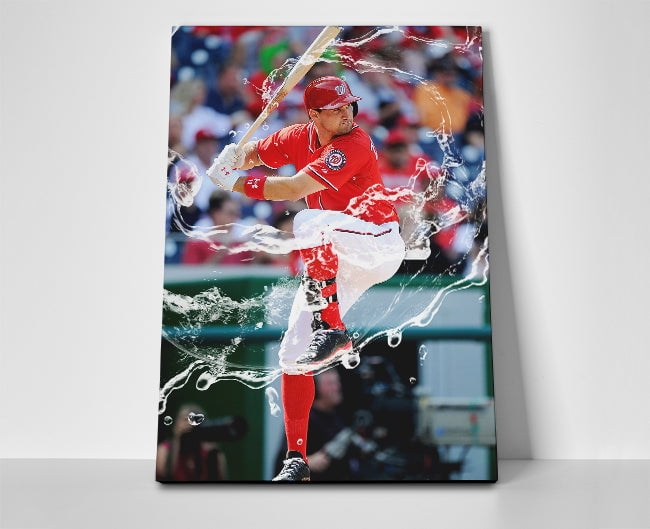 Ryan Zimmerman Poster or Wrapped Canvas - Walmart.com