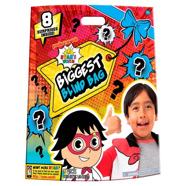 Ryan's World Biggest Blind Bag, Kids Toys for Ages 3 Up, Gifts and ...