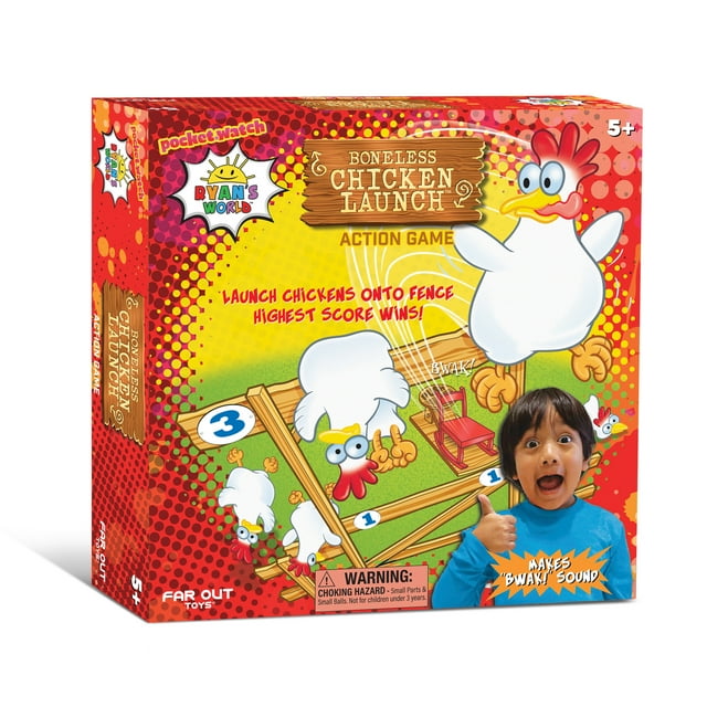 Ryan's World Kids Boneless Chicken Launch Action Game for Endless Play ...