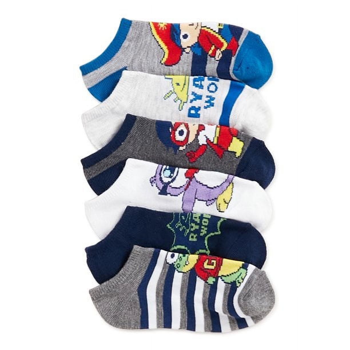 Ryan's World Boys Socks, 6-Pack - Walmart.com