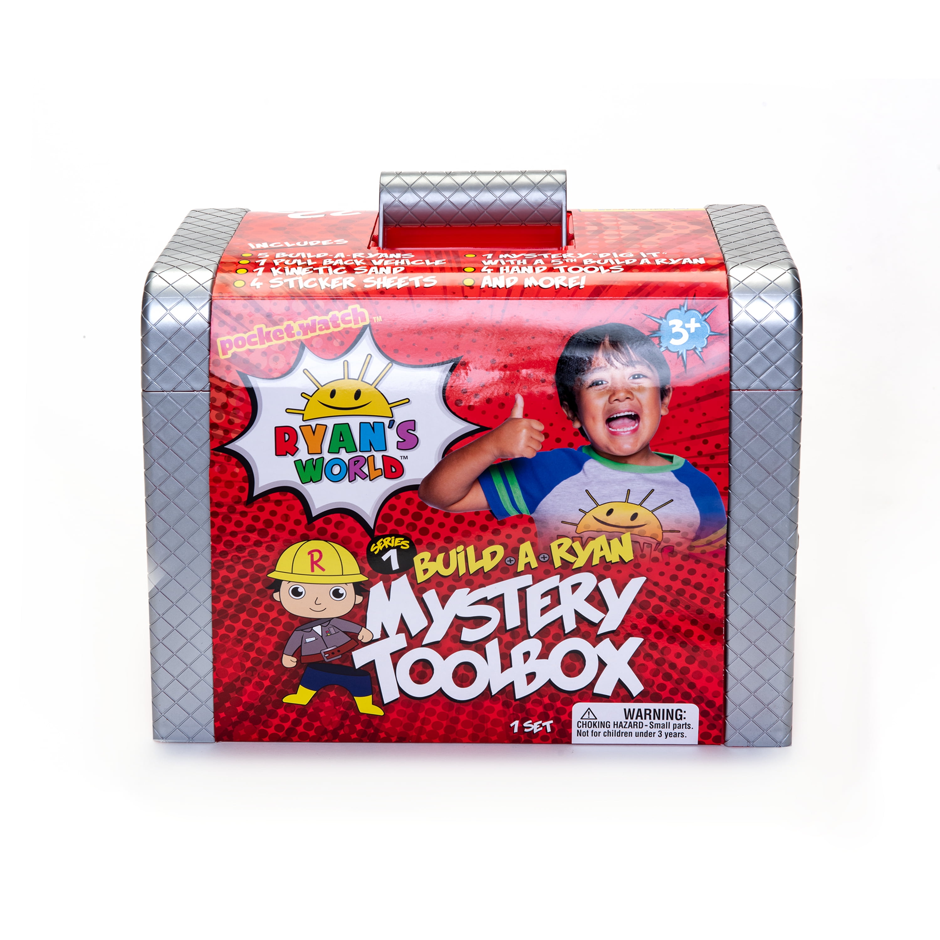 Ryan's World Build-a-Ryan Mystery Toolbox - Walmart.com
